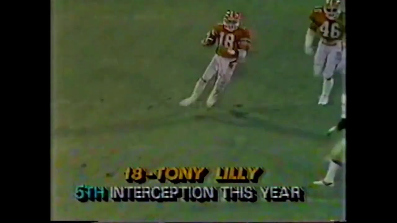 1983 Gator Bowl - Iowa Hawkeyes vs Florida Gators - Tony Lilly first ...