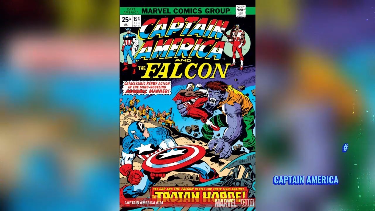 Marvel Comics History: Captain #America #194 (February 1976) # ...