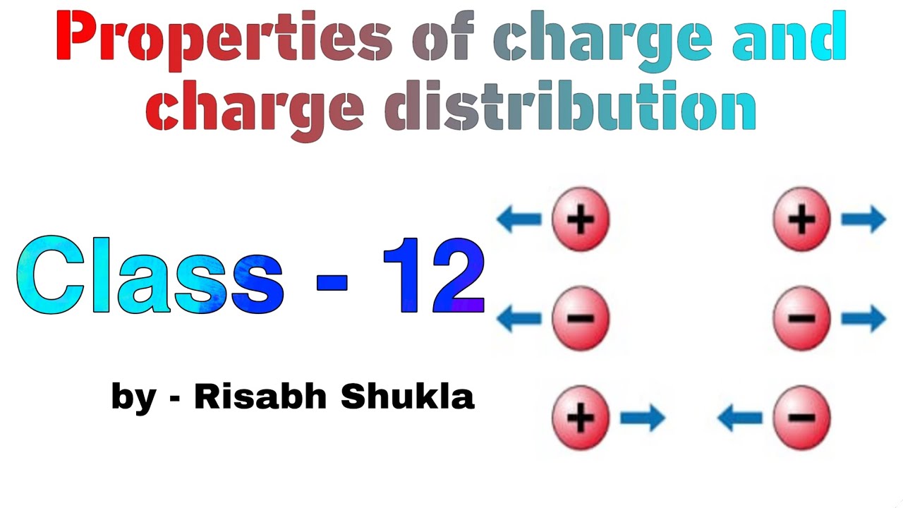 Properties of Electric Charge and charge distribution | class 12 ...