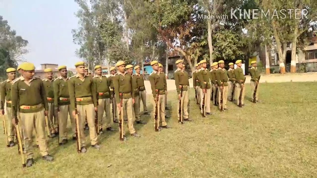 UP POLICE TRAINING GORAKHPUR - YouTube