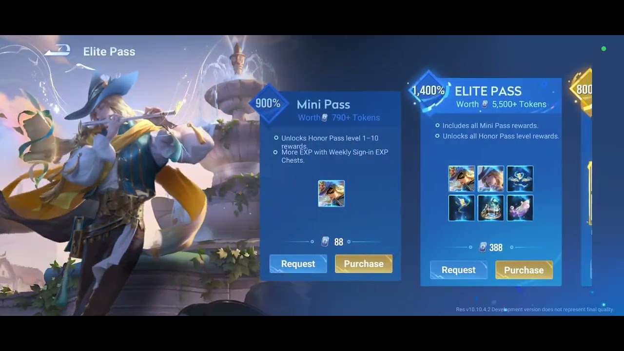 is that Mini Pass to get Honor Pass up to level 10 rewards? - YouTube
