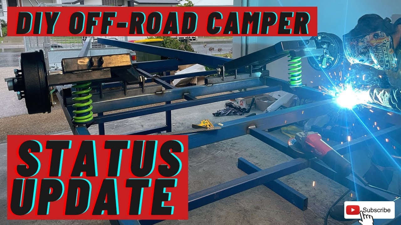 DIY SQUARE-DROP CAMPER BUILD EP 1 - STATUS UPDATE - YouTube