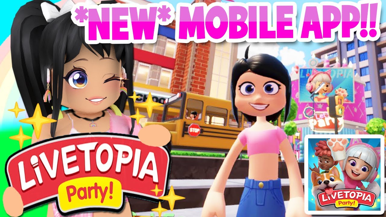 *NEW MOBILE APP* LIVETOPIA: PARTY! FIRST TIME PLAYING! IOS & ANDROID ...