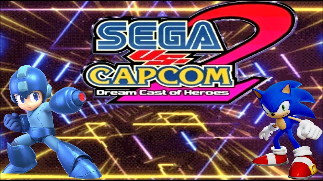 Sega vs. Capcom 2: Dream Cast of Heroes | Mega Man & Sonic Play-through ...