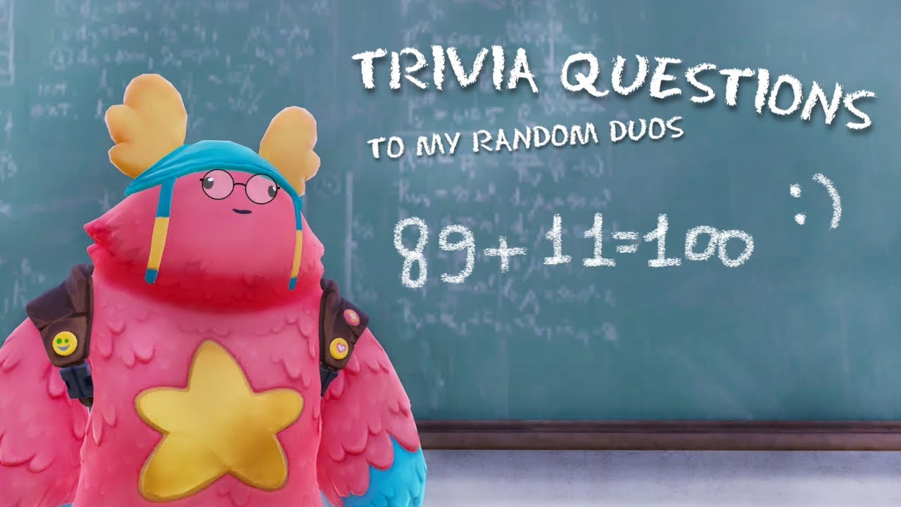 Trivia questions to random duos - YouTube