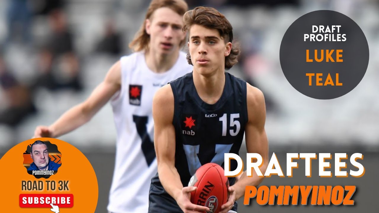 AFL 2022 Draft | Player Profiles | Luke Teal - YouTube
