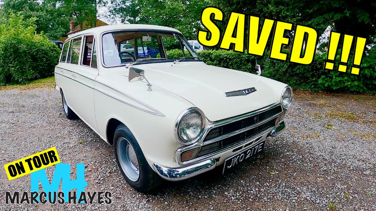 Chris's Mk1 Cortina estate SAVED!! 😃 *MH ON TOUR* - YouTube