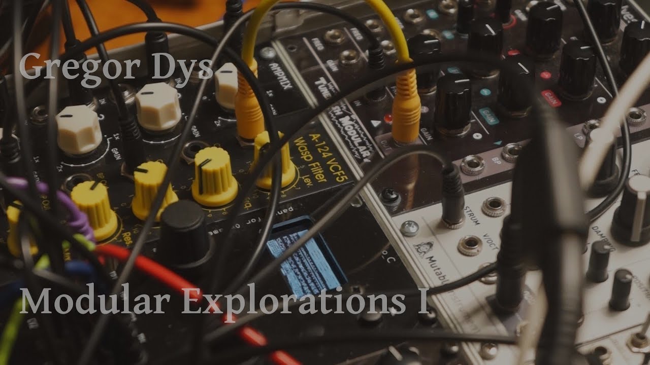 Modular Explorations I - Featuring O&C, Rings, IPad - YouTube