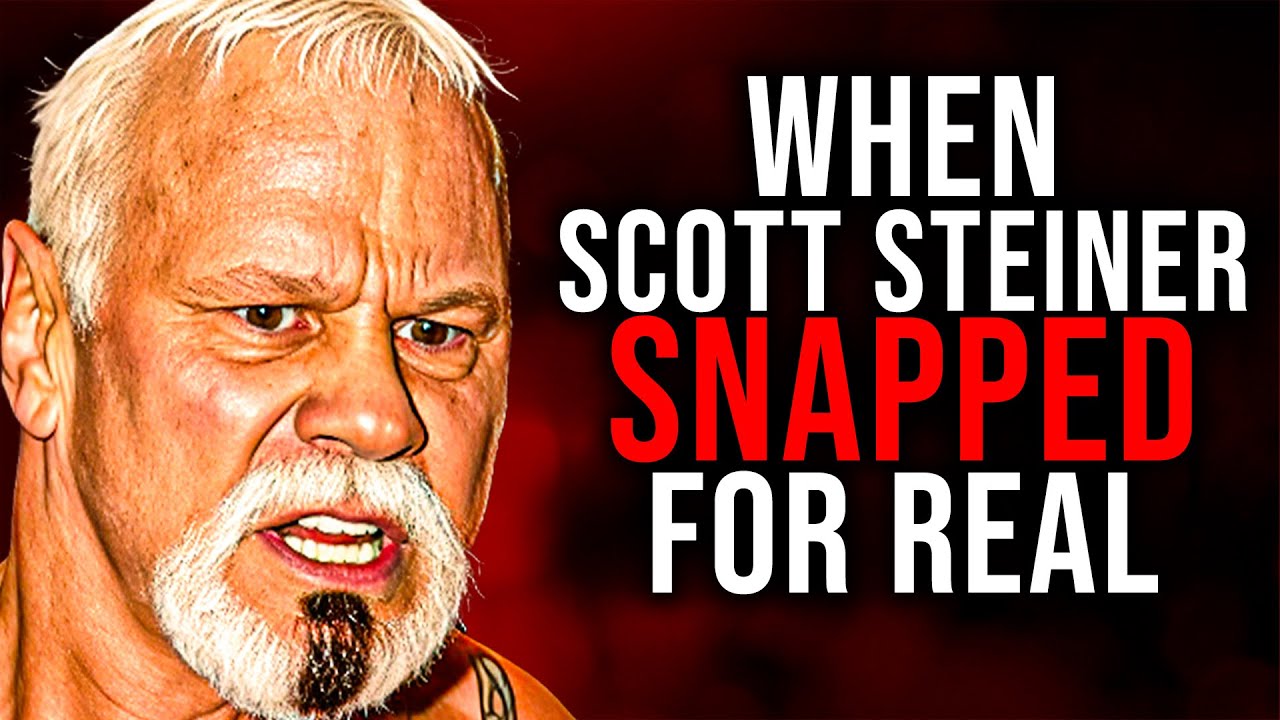 When Scott Steiner Lost It — 5 Real Moments WWE Couldn't Control - YouTube