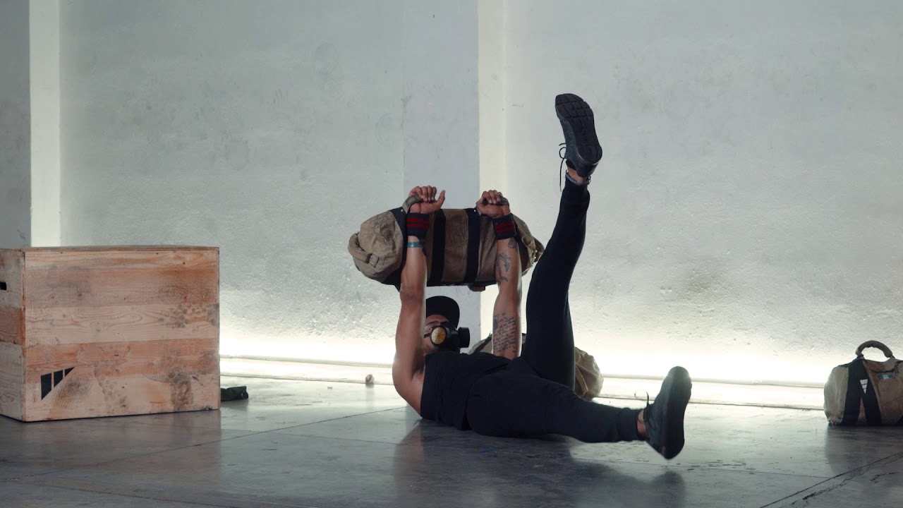Sandbag Leg Kicks - YouTube