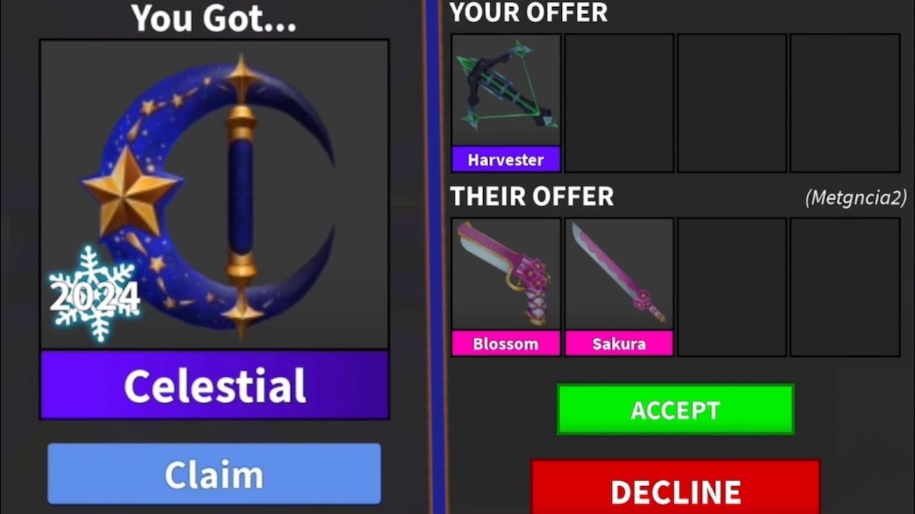 Roblox mm2 (Murder Mystery 2) Trading montage! - YouTube