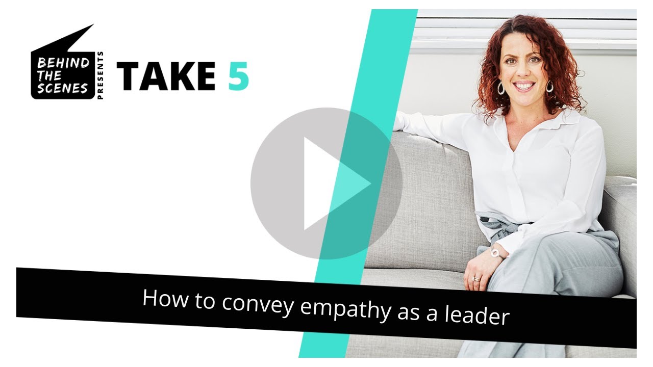How to convey empathy as a leader - YouTube