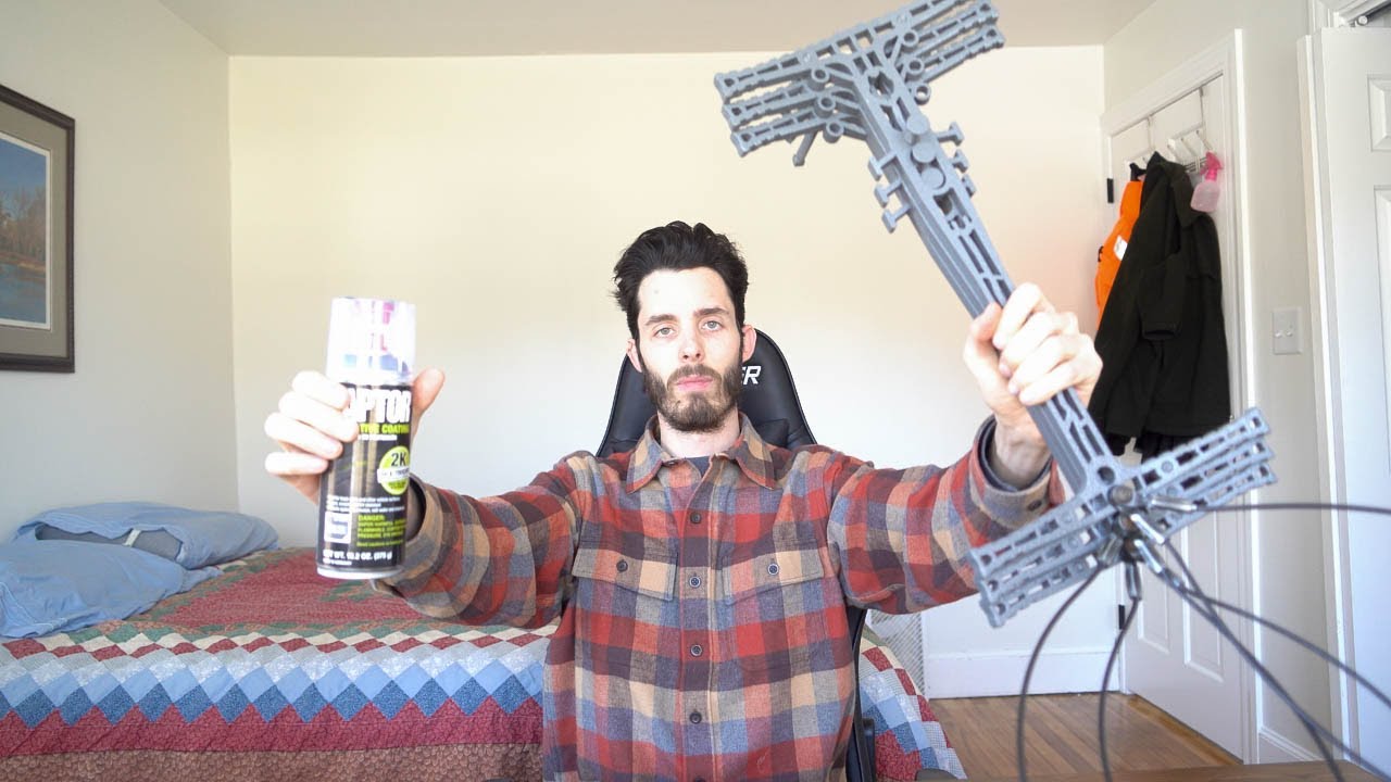 Best Climbing Stick Silencing Mod (Bed Liner Spray Tutorial) - Using ...