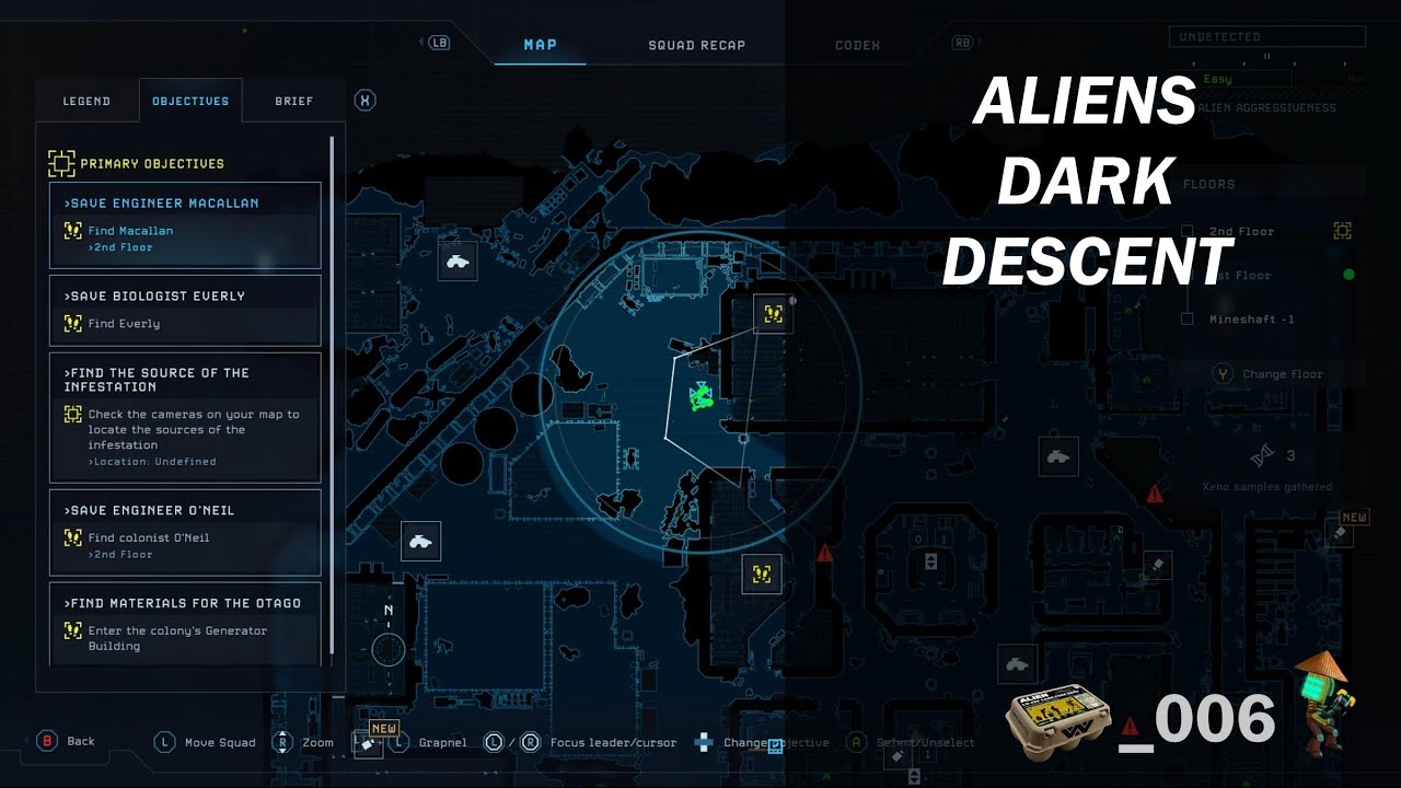 Aliens: Dark Descent - Intense Gameplay Walkthrough 006 - YouTube