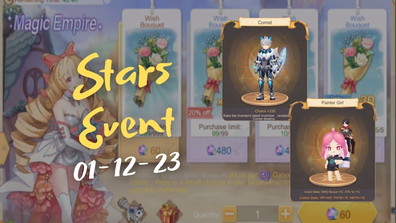 Skill Effect From Comet Set at Stars Event (01-12-23) - Cloud Song ...