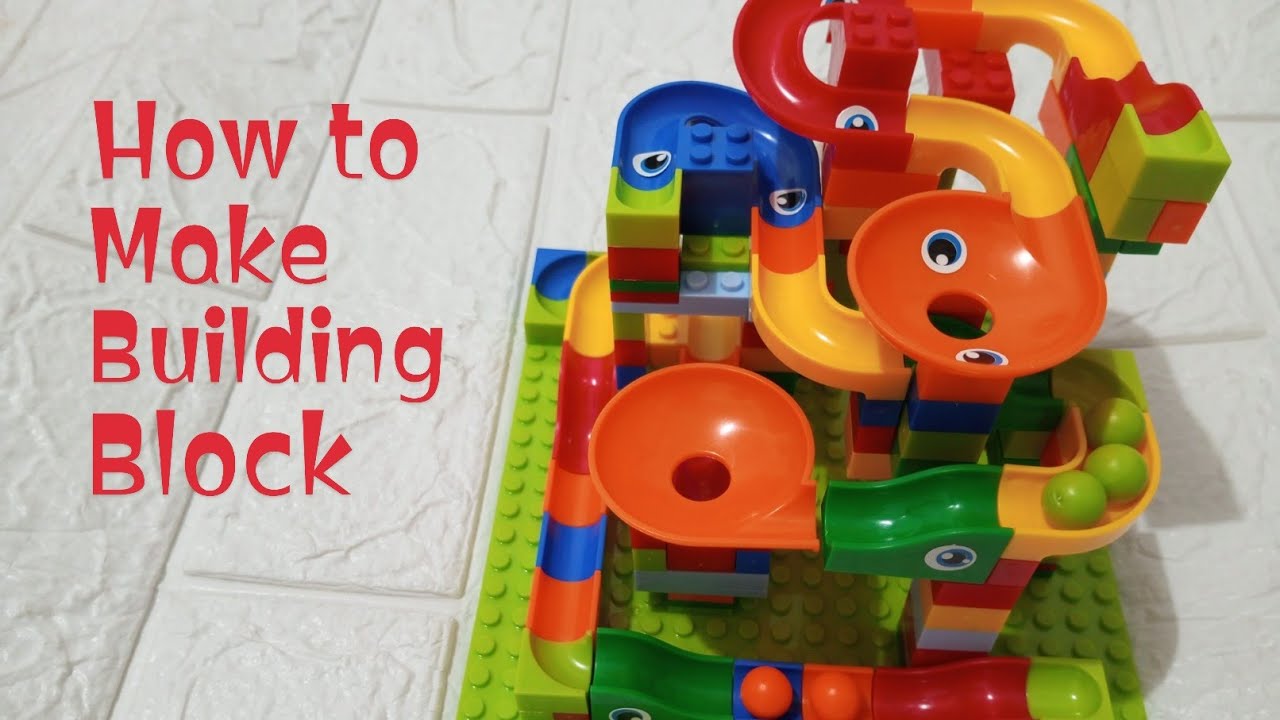 Lego Race Track Ball #lego #block - YouTube