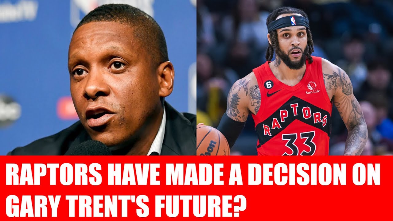 The Toronto Raptors Are Moving On From Gary Trent Jr? - YouTube