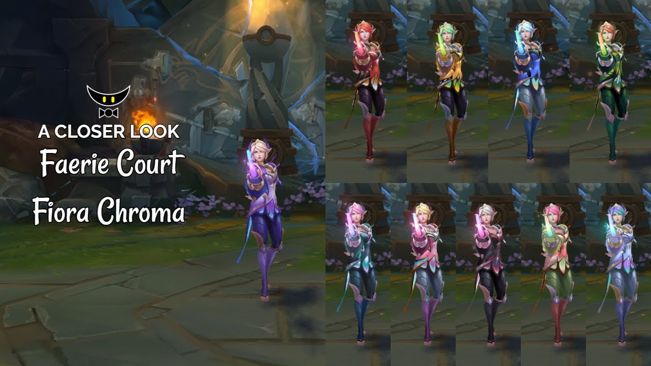 Faerie Court Fiora Chroma - YouTube
