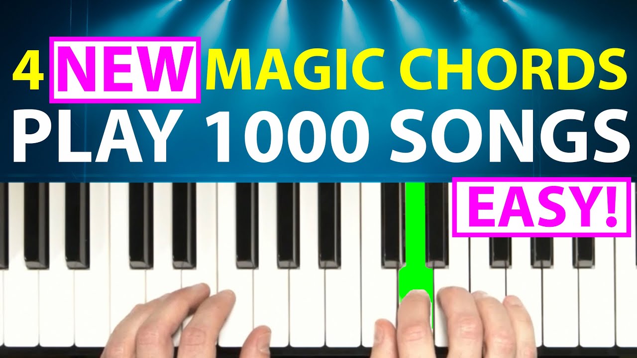 4 NEW Magic Chords = 1000+ Songs! (Easiest Piano Trick EVER!) - YouTube