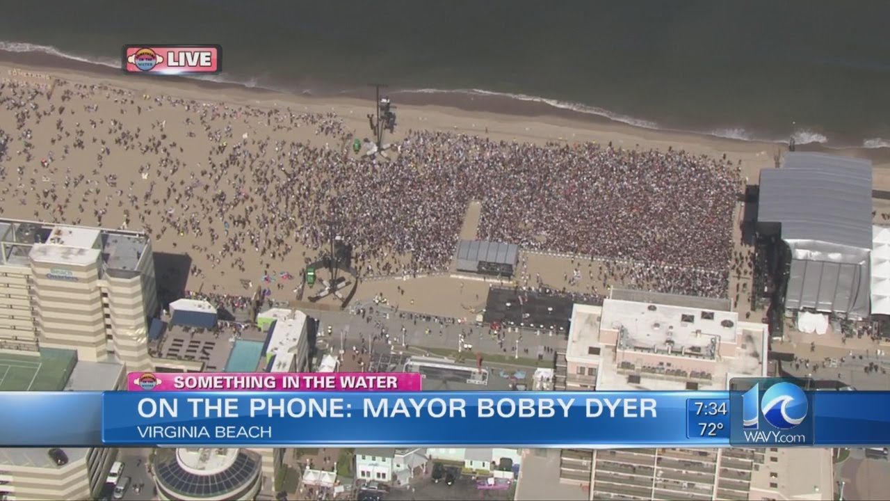 Mayor Dyer talks about SITW festival on Day 2 - YouTube