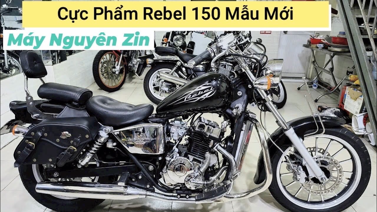 REBEL 150 MÁY NGUYÊN ZIN , 3 ĐĨA , MẪU MỚI ĐẸP LENG KENG TẠI LÂM MOTOR ...