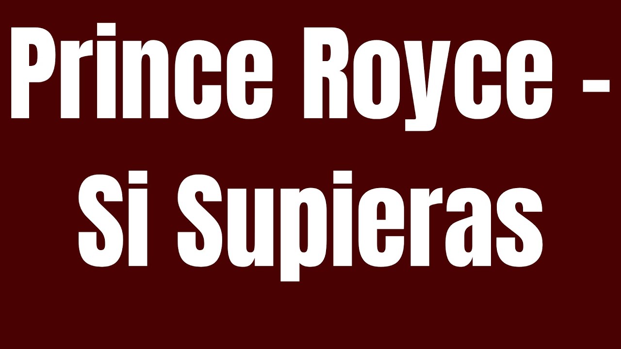 Prince Royce Si Supieras YouTube prince-royce-si-supieras-youtube