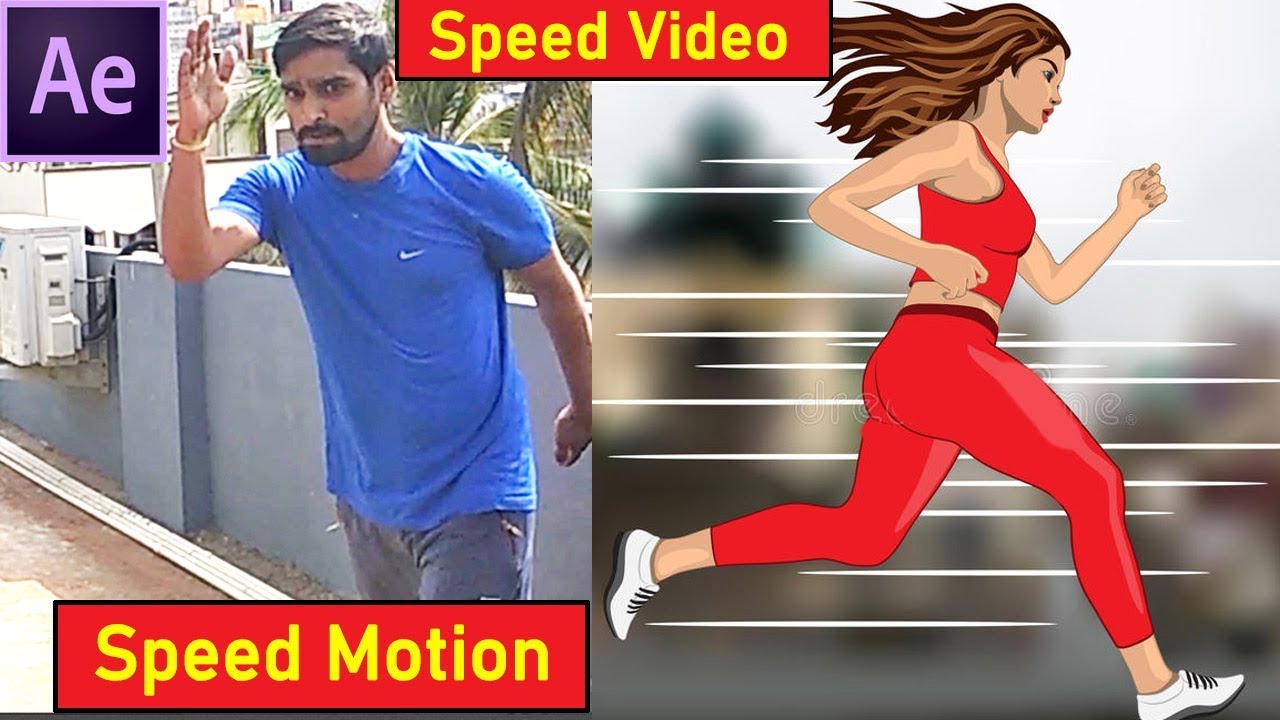 Speed Effect | Fast Motion | Speed Video | After Effects Tutorial ...