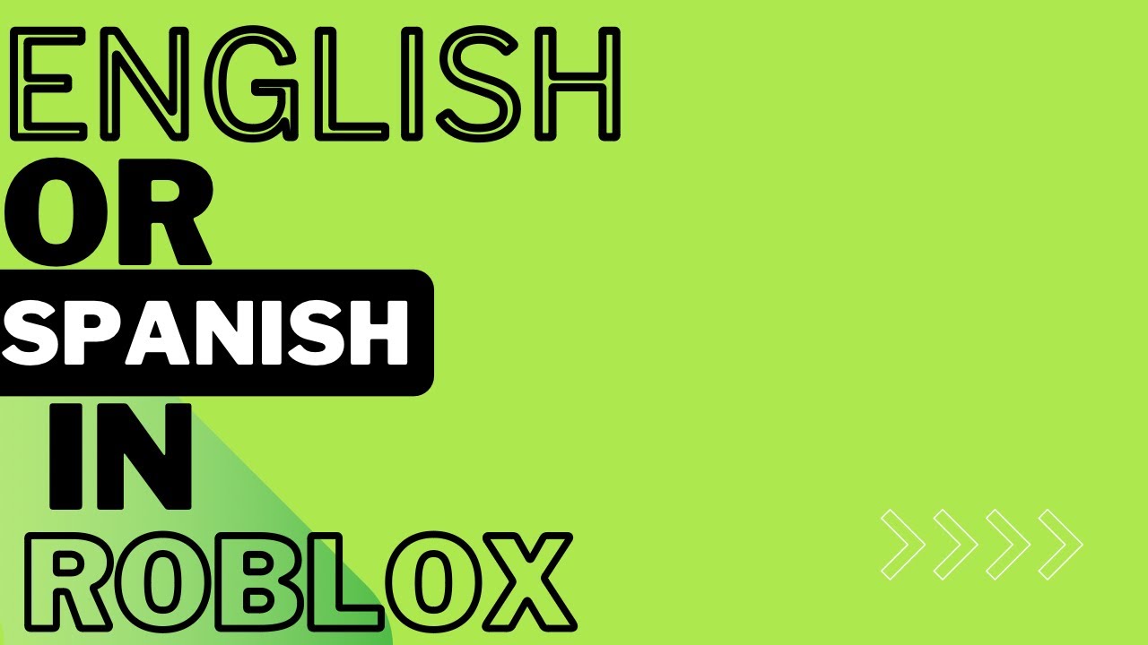 English or Spanish? In Roblox #roblox #englishorspanish #fyp - YouTube