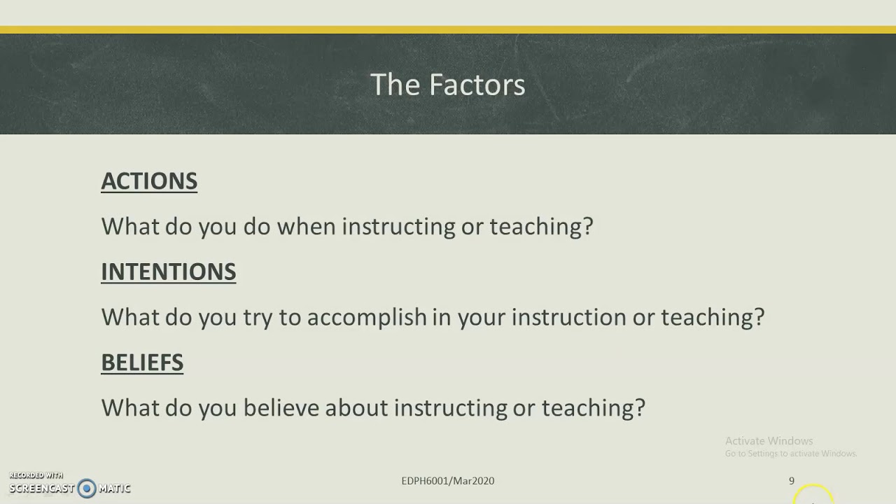 Teaching Perspectives Inventory - YouTube