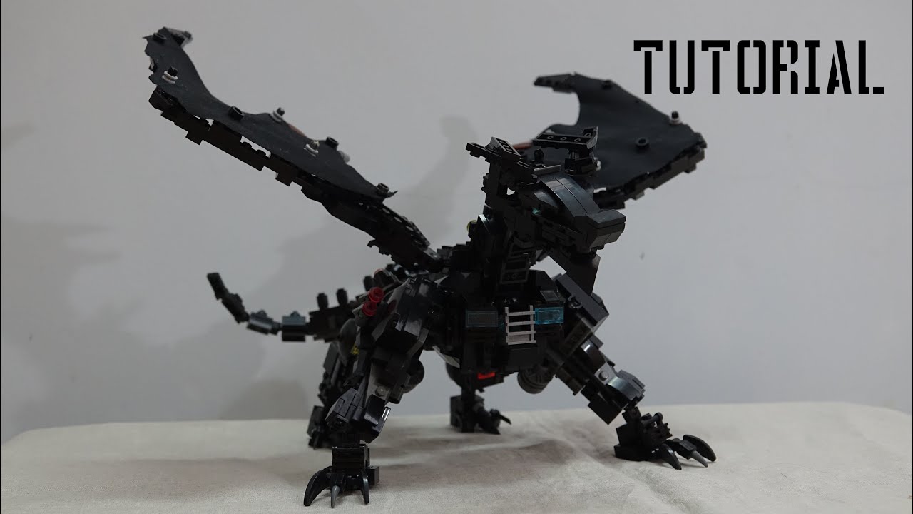 [TUTORIAL] Lego DRAGON MOC "Alpha01" (Part 1) | Moc lego - YouTube