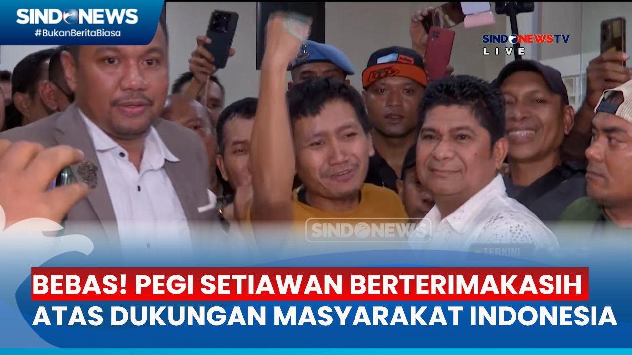 Penuh Haru, Detik-detik Pegi Setiawan Dibebaskan - Breaking News 08/07 ...