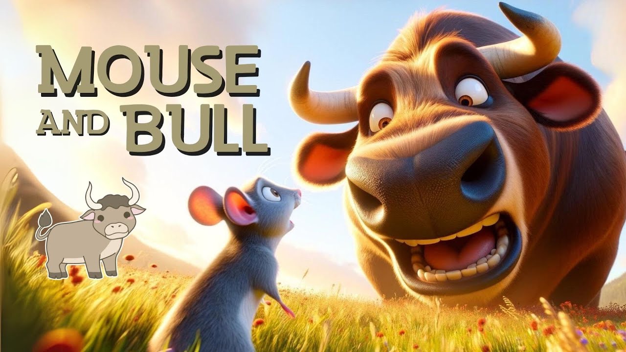 The Mouse and the Bull | Stories for Kids in English - YouTube