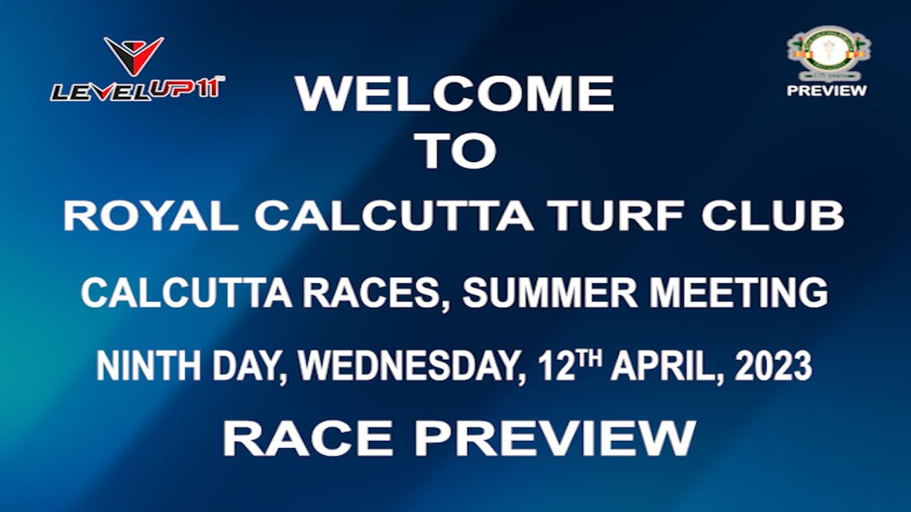 Calcutta Race Preview of 12th April 2023 - YouTube