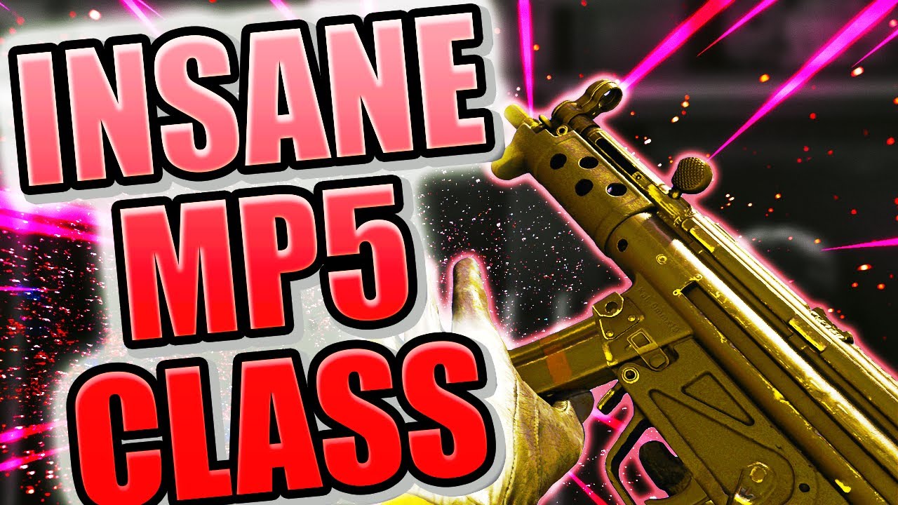 INSANE MP5 IN BLACK OPS COLD WAR - (BEST MP5 CLASS SETUP) - YouTube