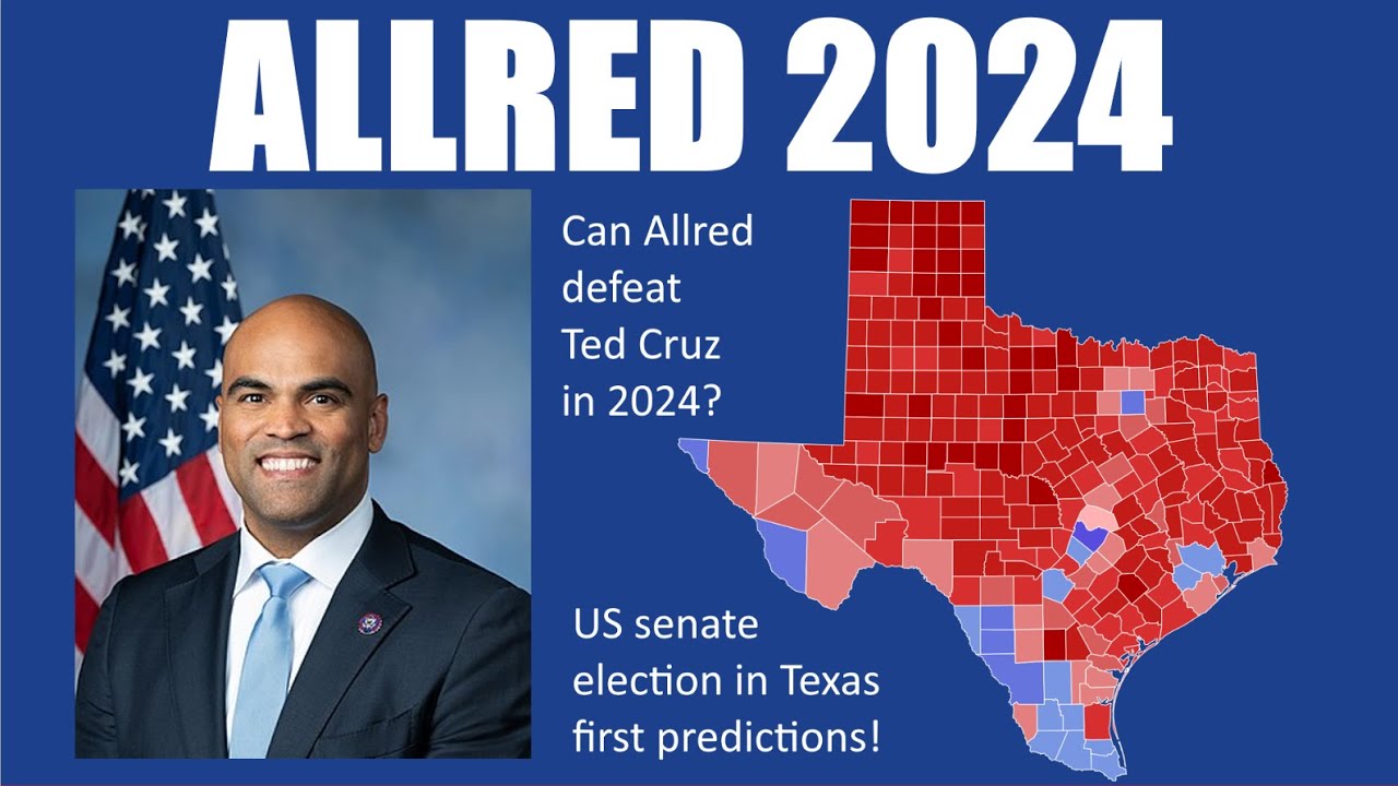 ALLRED 2024 | Can Collin Allred defeat the popular Ted Cruz? Will Texas ...