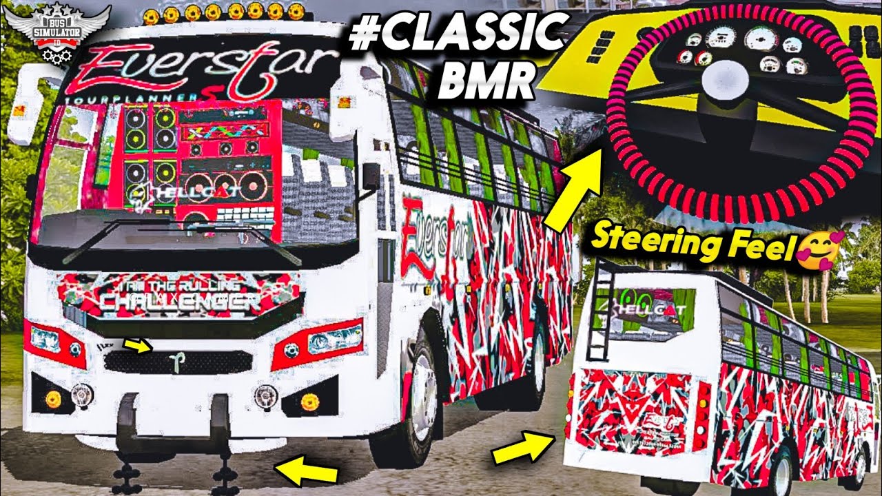 #CLASSICBMR MOD 😍 in Bussid - DOWNLOAD MOD - New Bus Mod For Bussid ...