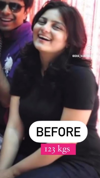 Weight loss Transformation - 123 kg to 60 kg #fitness #weightlossjourney #fattofit # ...