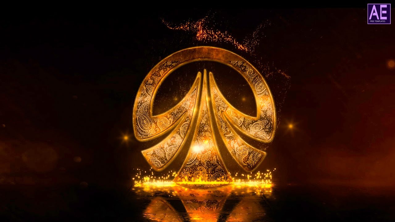 Gold logo After effects template | Gold Logo | AE templates - YouTube