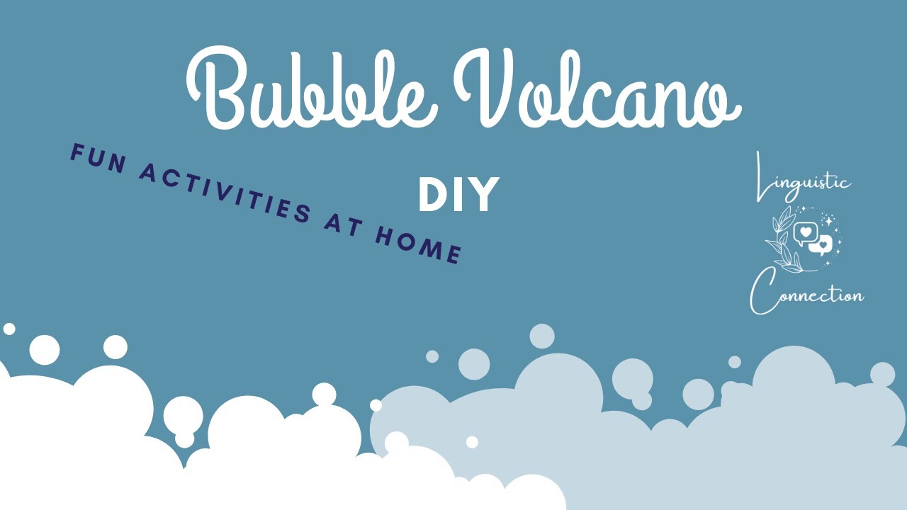 Volcano Bubbles- Make at home- Easy & Fun ! - YouTube