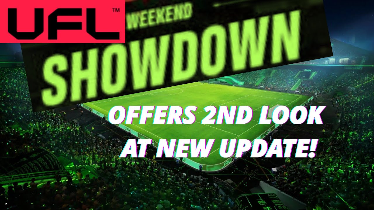 UFL 1ST POST UPDATE SHOWDOWN = 2ND LOOK AT NEW GAMEPLAY! - YouTube
