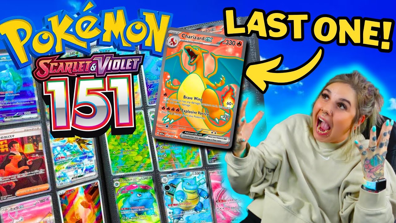 Completing Pokémon 151 Master Set NO MATTER WHAT! - YouTube