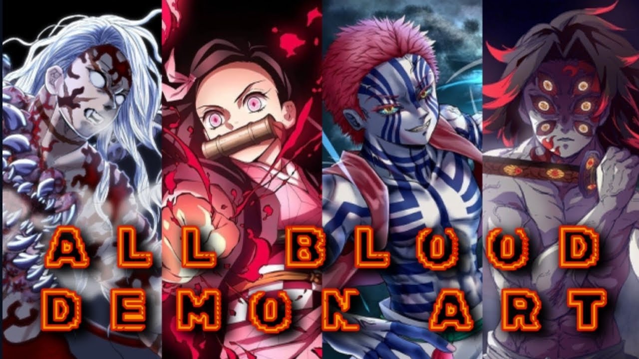 All Blood Demon Art in Demon Slayer 🔥 #demonslayer #kimetsunoyaiba # ...