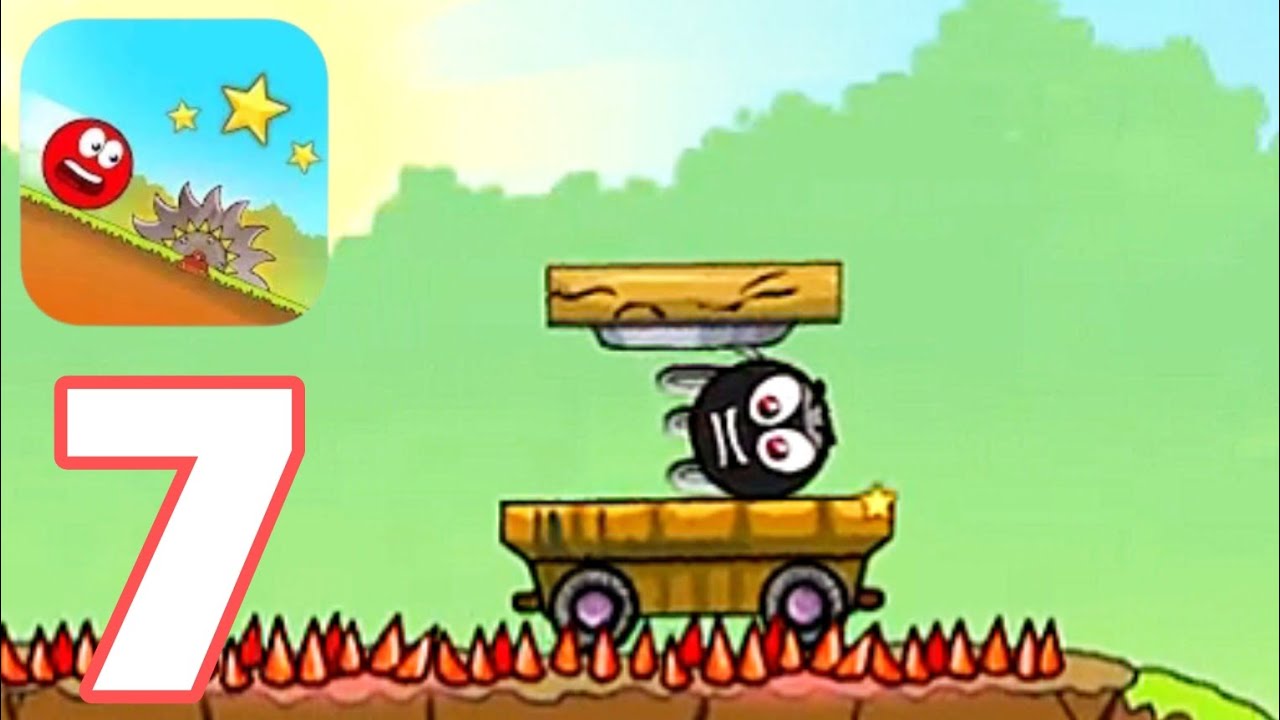 Red Ball 3 - Walkthrough Gameplay Part 7 - Levels: 37-42 (No Commentary ...