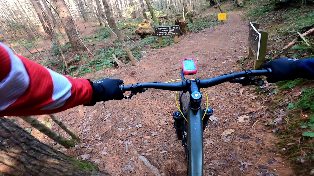 Lake James State Park Wimba Loop - YouTube