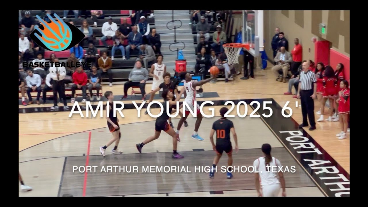 Amir Young 2025 6' Port Arthur Memorial High School, Texas - YouTube