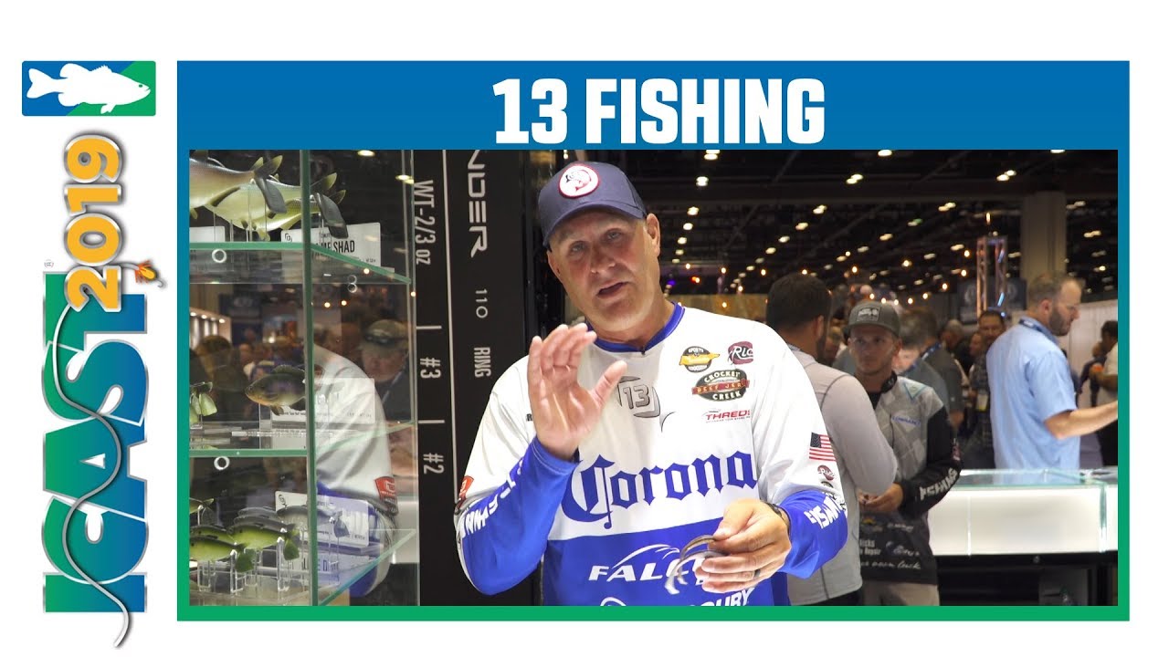 13 Fishing Vertigo Minnow with Brandon Coulter | iCast 2019 - YouTube