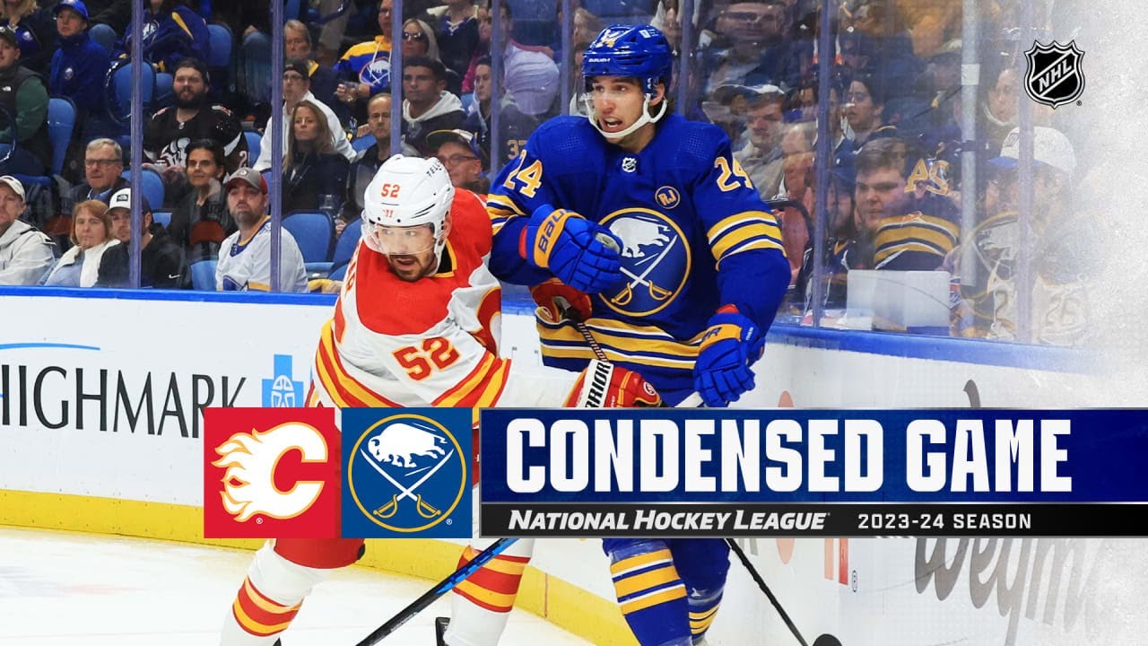 Calgary Flames vs Buffalo Sabres - Oct 19, 2023 HIGHLIGHTS - YouTube