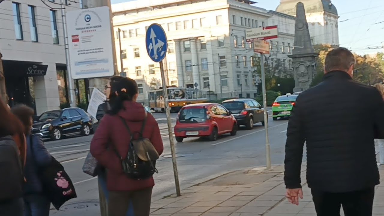 Sofia tram vlog no4, trams run to Pl Vasil Levski! #sofia #tram #news - YouTube