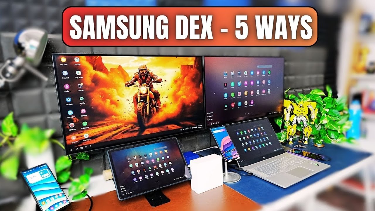 Samsung DeX On 5 Different DEVICES !!! - YouTube
