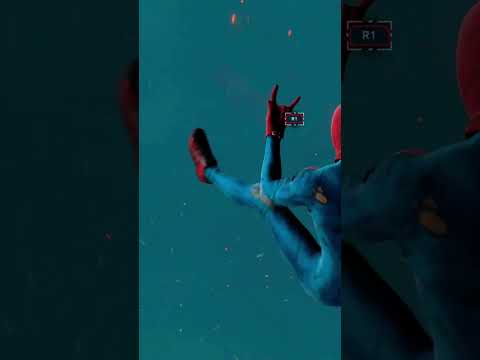 Miles morales saving people in bus from bridge falling 🏼spider man # ...